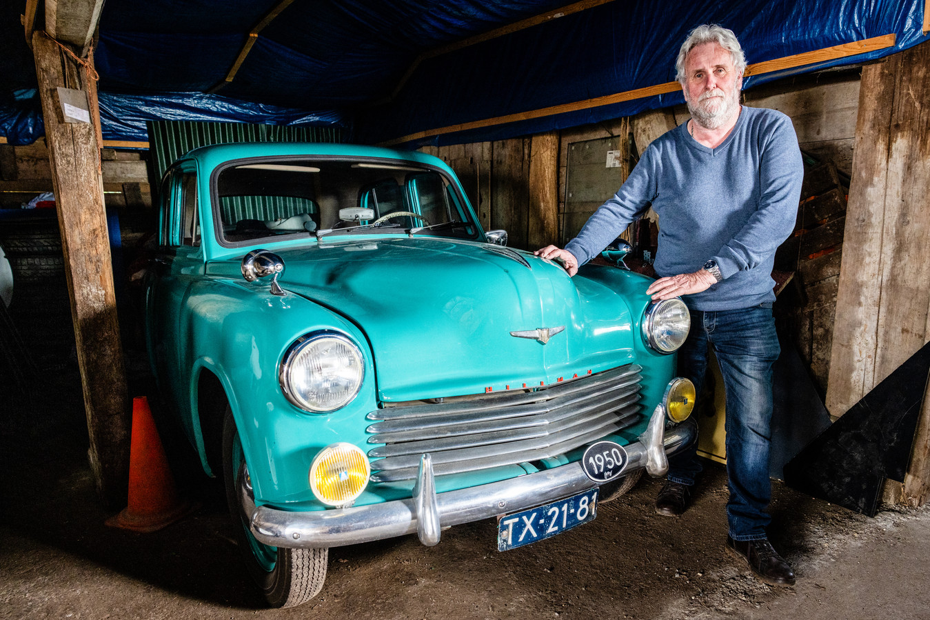 Arie toverde oude boerderij om tot heiligdom voor oldtimers: ‘Alles wat ...