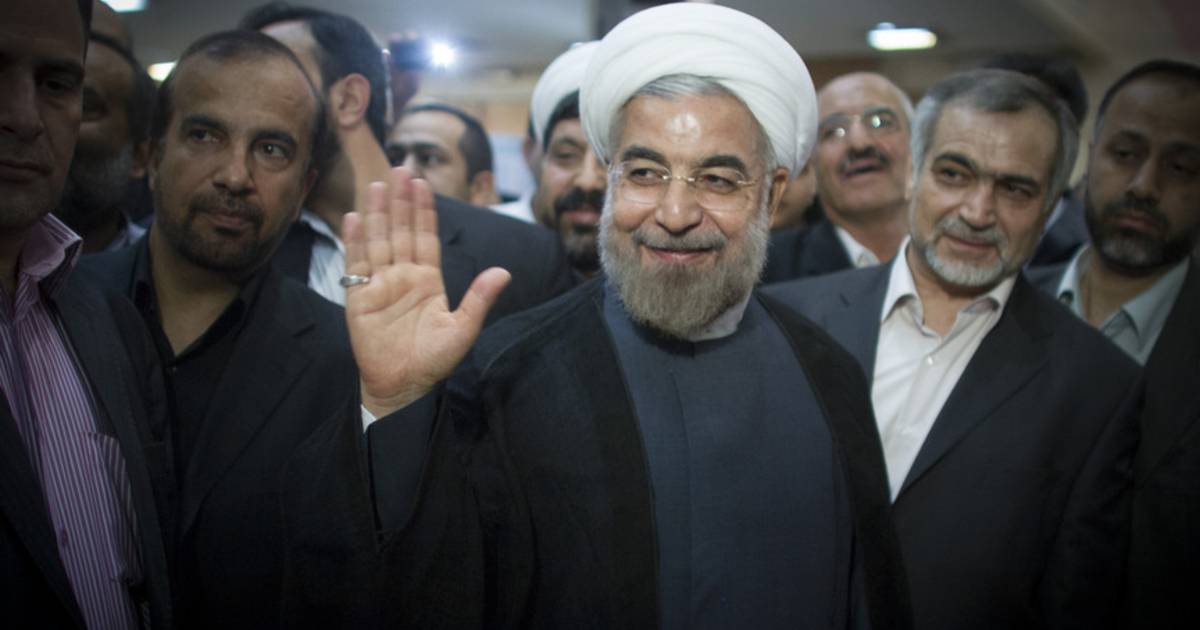 Rohani, de man die mogelijk verandering kan brengen in Iran | Iran | hln.be