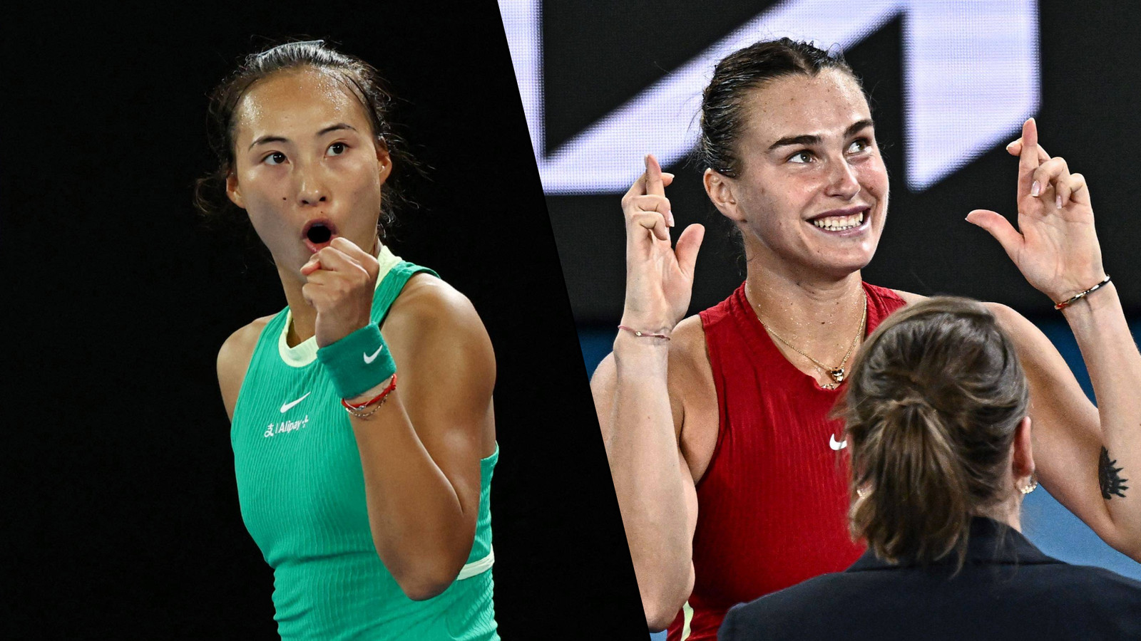 L’étoile montante face à la tenante du titre: Zheng rejoint Sabalenka en finale de l’Open d ...