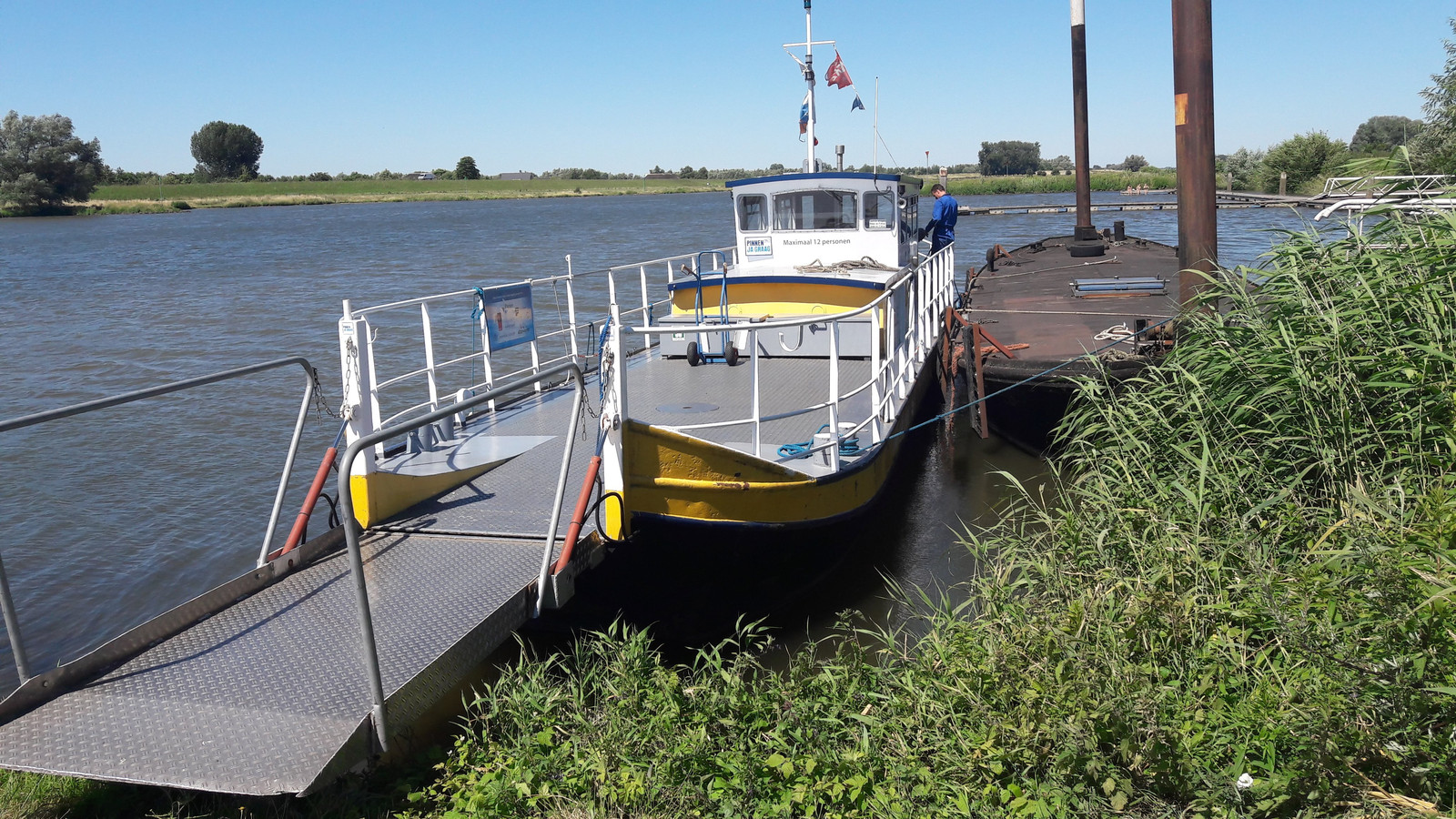 De Rhelie is uitgedieseld: van Lienden naar Rhenen oversteken gaat ...