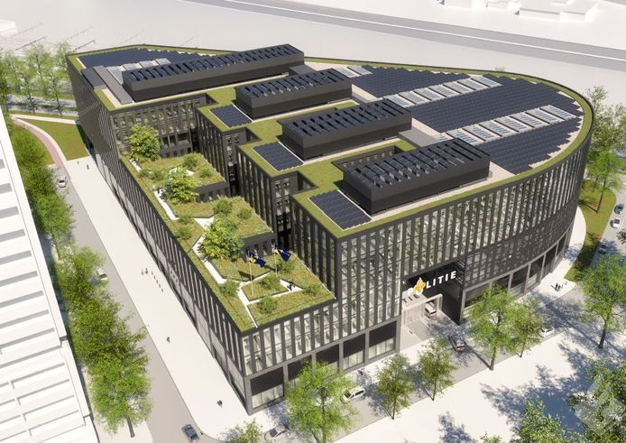 Definitief ontwerp: Zo gaat het nieuwe hoofdbureau van de politie ...
