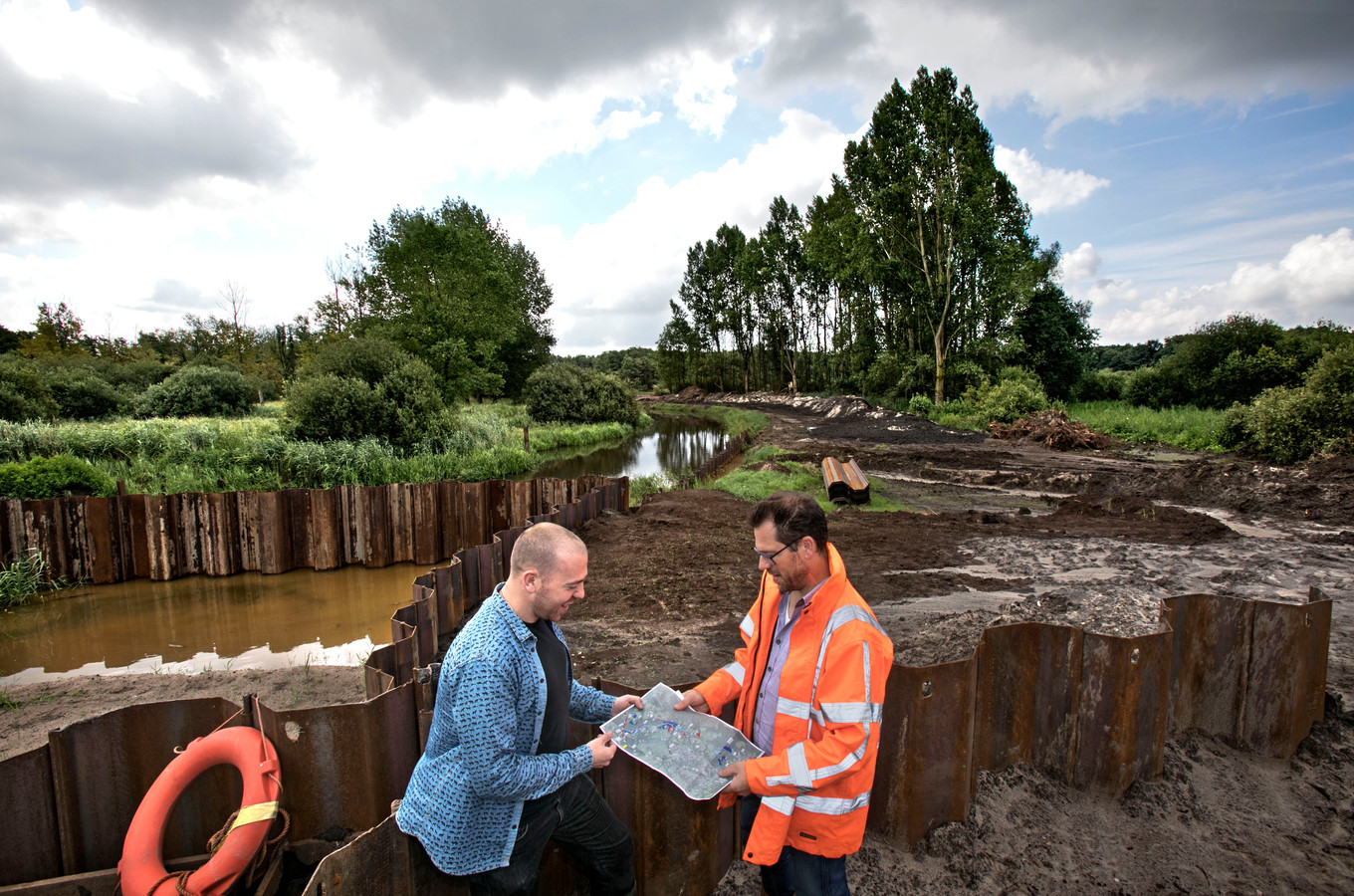 Droge voeten én nieuwe natuur in Geldrop door nieuwe waterberging ...