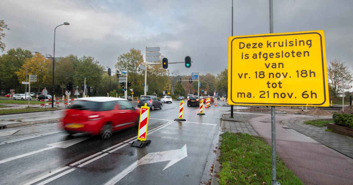 Lawaai en verkeershinder: deze kruising in Apeldoorn gaat komend weekeinde op de schop ...