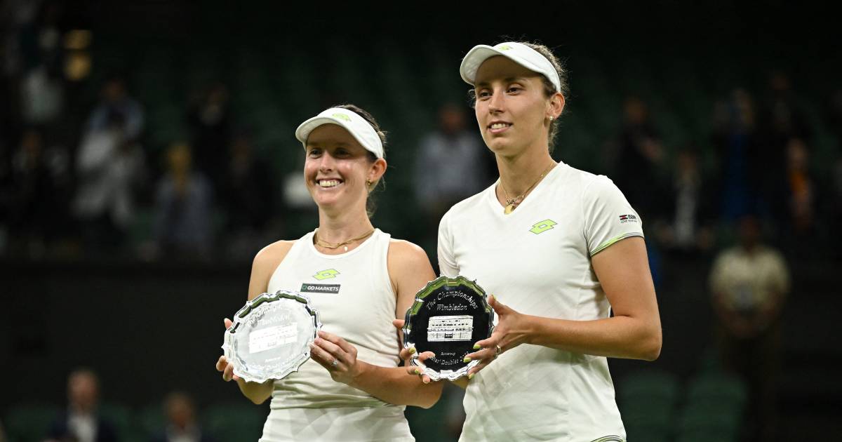 Geen nieuwe titel in het dubbel voor Elise Mertens op Wimbledon: met ...