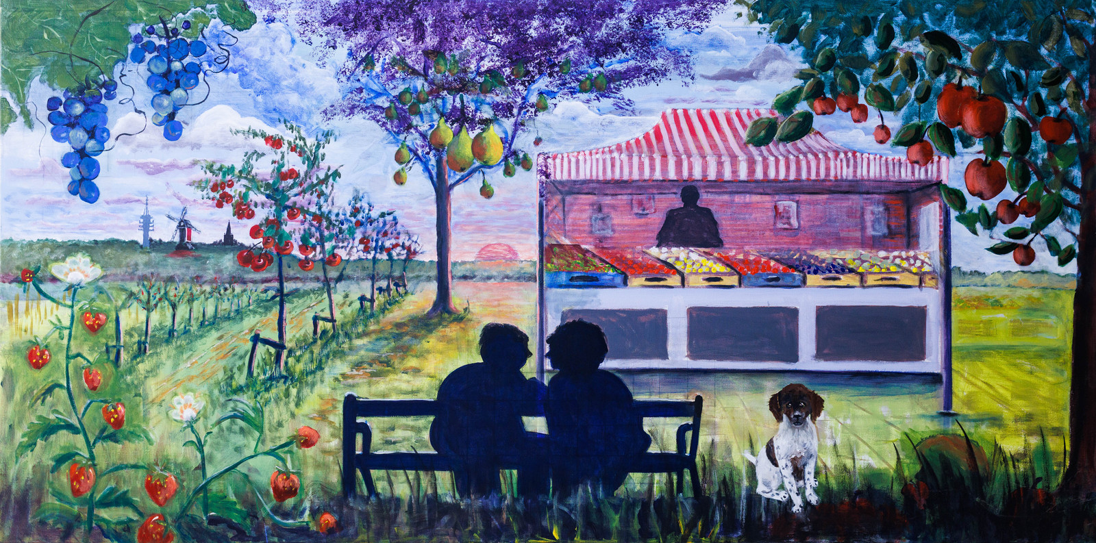 Piet wil met zijn kunst vluchtelingen opvrolijken: ‘Anders gaat het ...