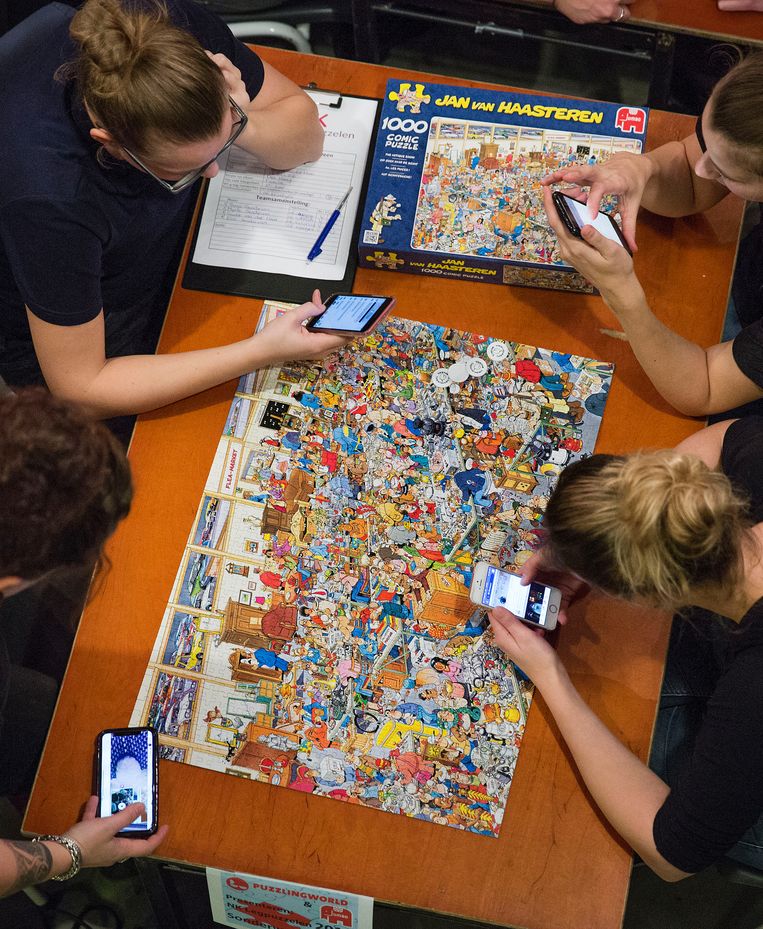 Op weg naar de nationale legpuzzeltitel | De Volkskrant