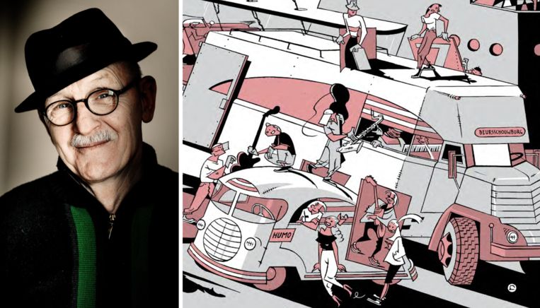 Tekenaar Ever Meulen: ‘Eerlijk gezegd: als ik teken, denk ik niet zo ...