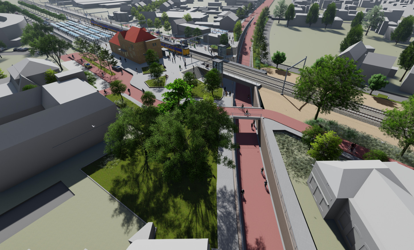 Helling tunnel station Gilze-Rijen te steil voor ouderen, nieuw ...