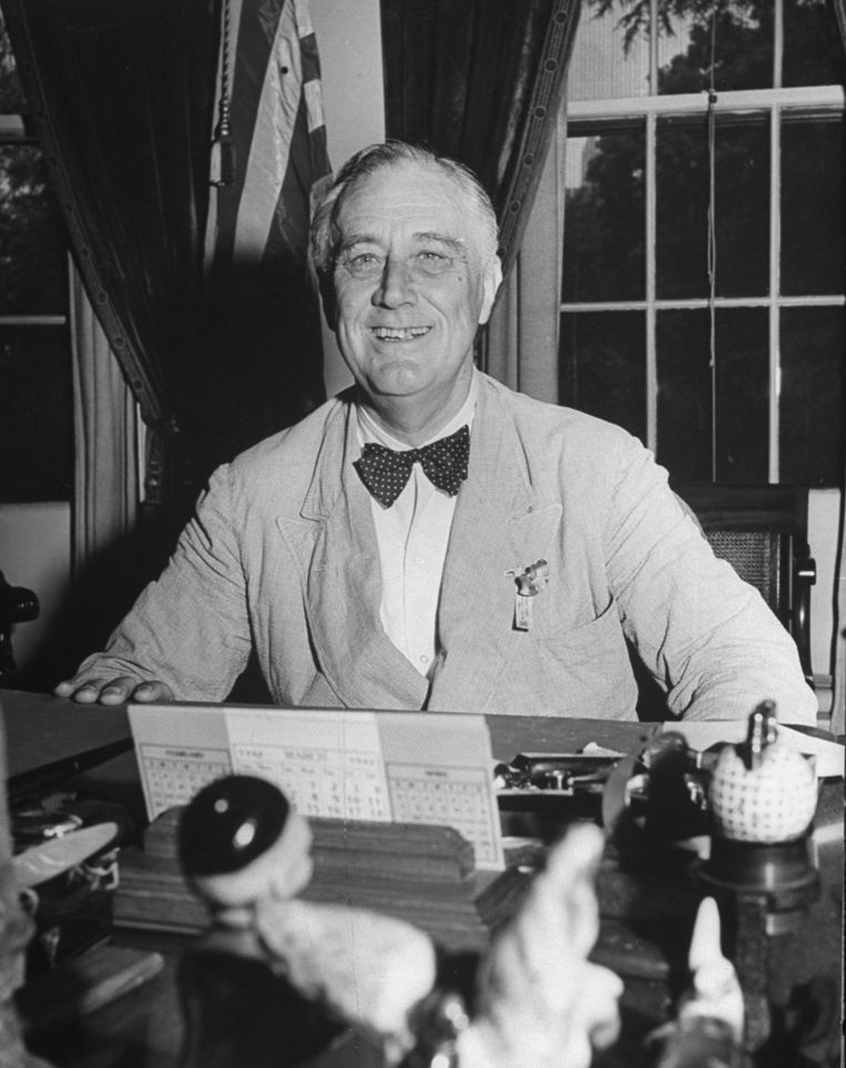 Dagboekfragment: president Roosevelt blieft een kop thee – of nee, doe ...