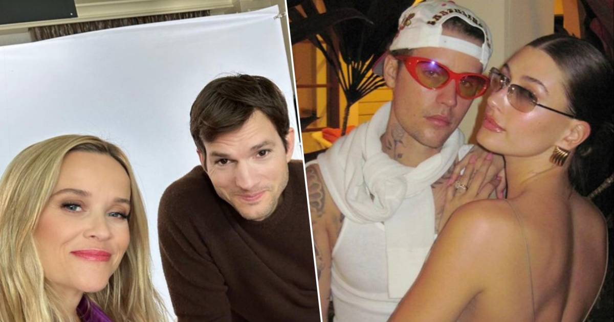 CELEB 24/7. Reese Witherspoon viert de verjaardag van Ashton Kutcher en ...