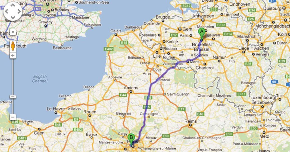 Google Maps se lance dans l'"info trafic" | Tech | 7sur7.be