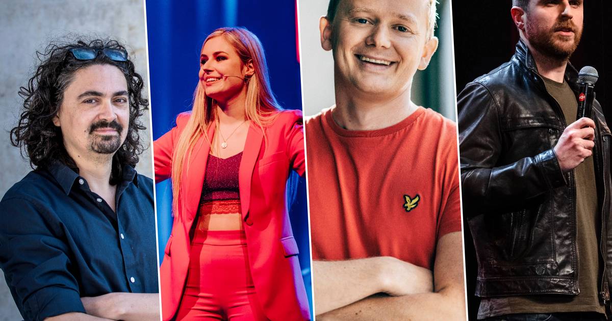 Gunter Lamoot, Jade Mintjens, Jeroen Verdick en Vincent Voeten zakken ...