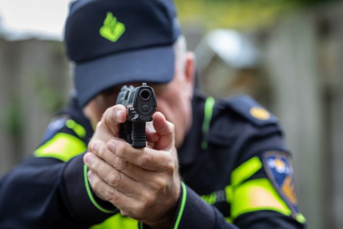 Een vrouw (53) uit Roelofarendsveen in been geschoten door politie ...