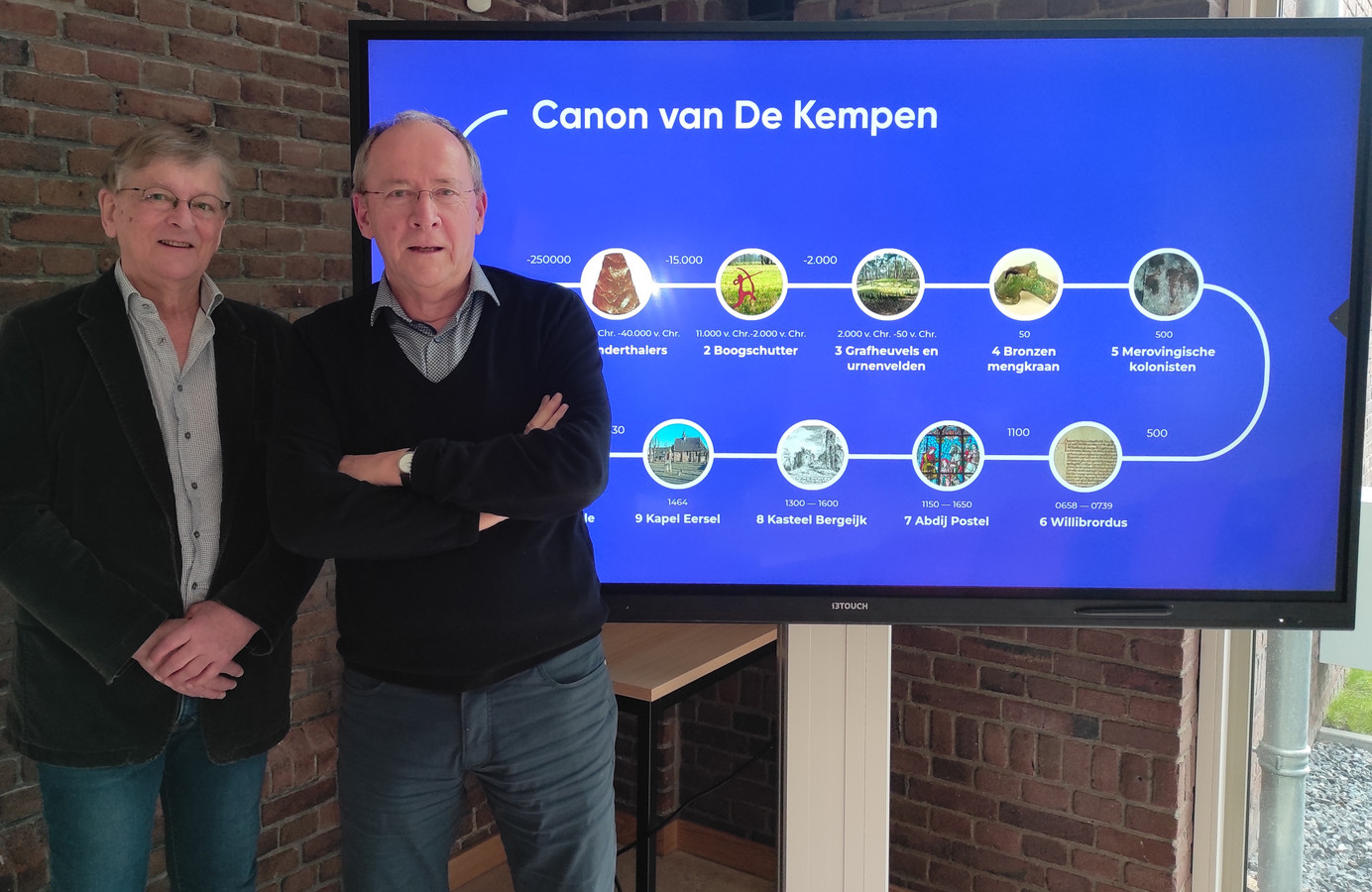 Sappige verhalen over de Kempen van toen tot nu; Twee vrienden maken ...