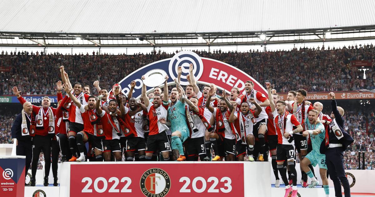 Feyenoord kroont zich voor de zestiende keer in de geschiedenis tot landskampioen | Titel ...