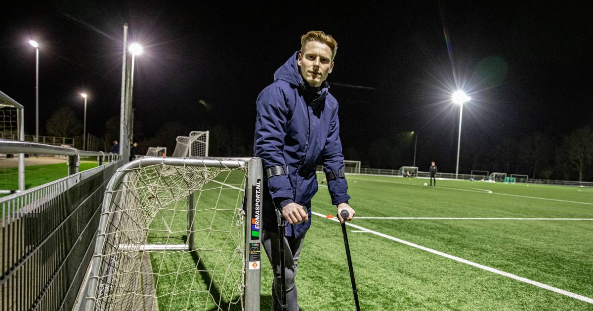 Noodlot slaat weer toe voor Sportlust Vroomshoop-aanvaller Simon Spoor ...