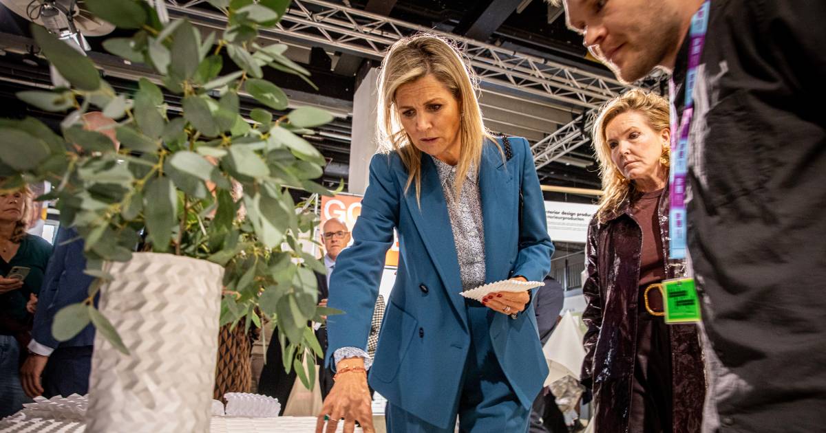 Koningin Máxima wilde gráág naar de DDW, waar de bezoekers haar bijna ...