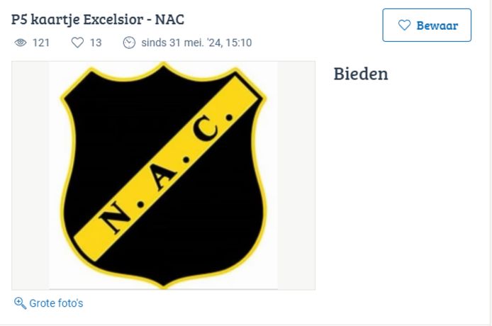 P5-kaarten NAC razendsnel van uitverkocht naar Marktplaats: wie erbij ...