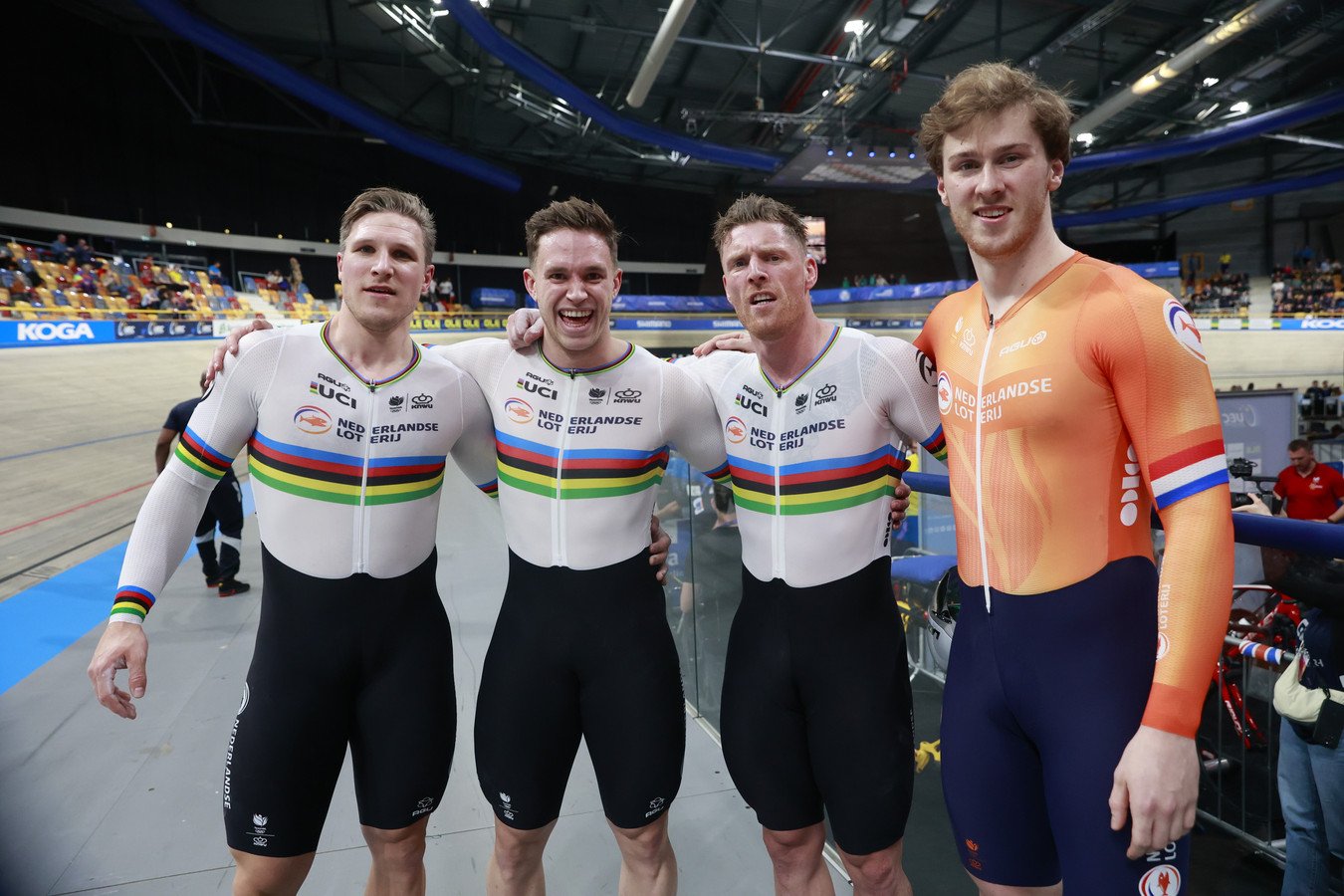 Nederlandse teamsprinters blijven oppermachtig en pakken goud op EK in ...