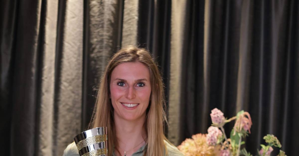 Sarah Cools (Antwerp Volley Team) werd verkozen tot MVP van het jaar ...