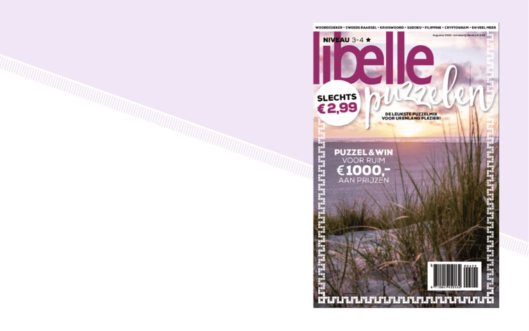 Libelle puzzelen: puzzel mee en win tot wel € 1000 aan prijzen