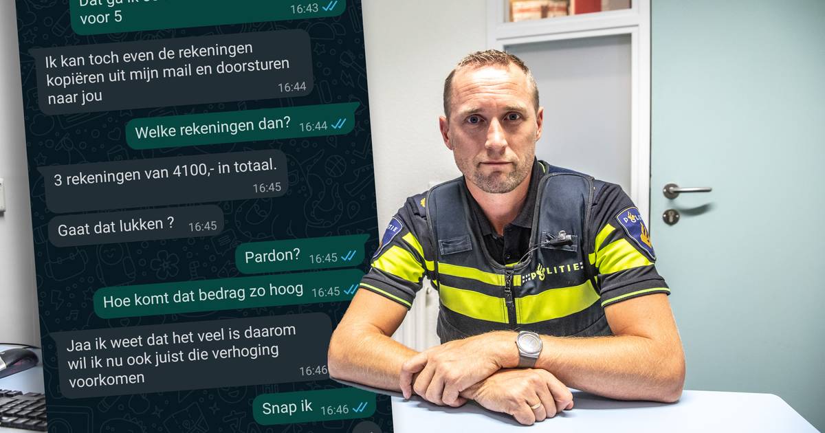 Zwolse wijkagent gaat viral na delen van gesprek met oplichter, maar is de dader gepakt ...
