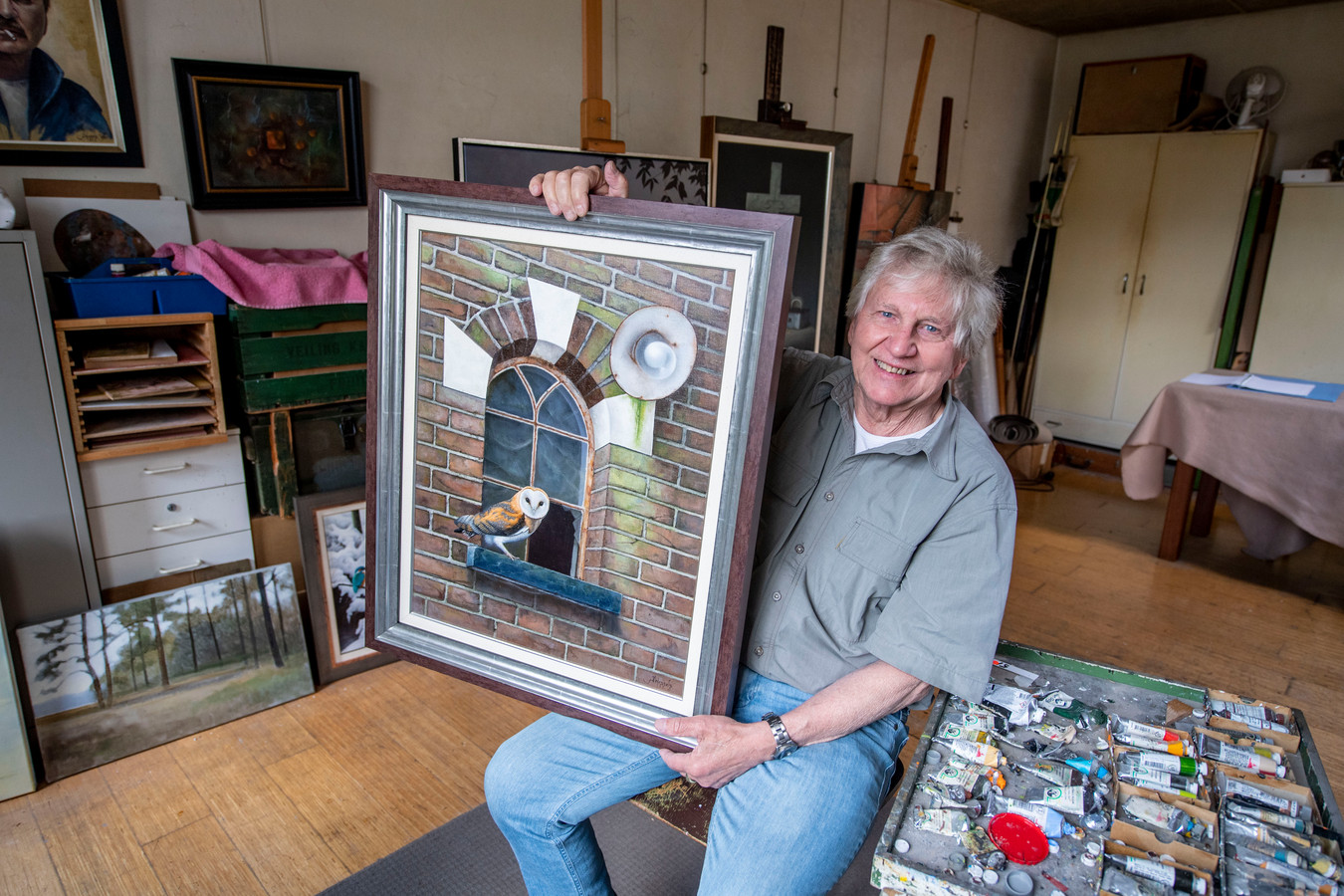 Hengelose kunstenaar Jan Wessels is er weer bij in Wisconsin, nu met ...