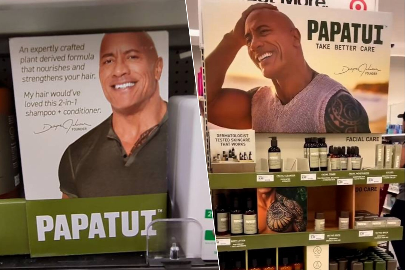Dwayne Johnson lance sa propre ligne de.... shampoing: “Mes cheveux ...