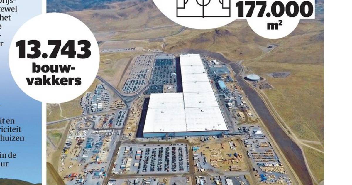 Tesla bouwt grootste fabriek ter wereld | De Krant | hln.be