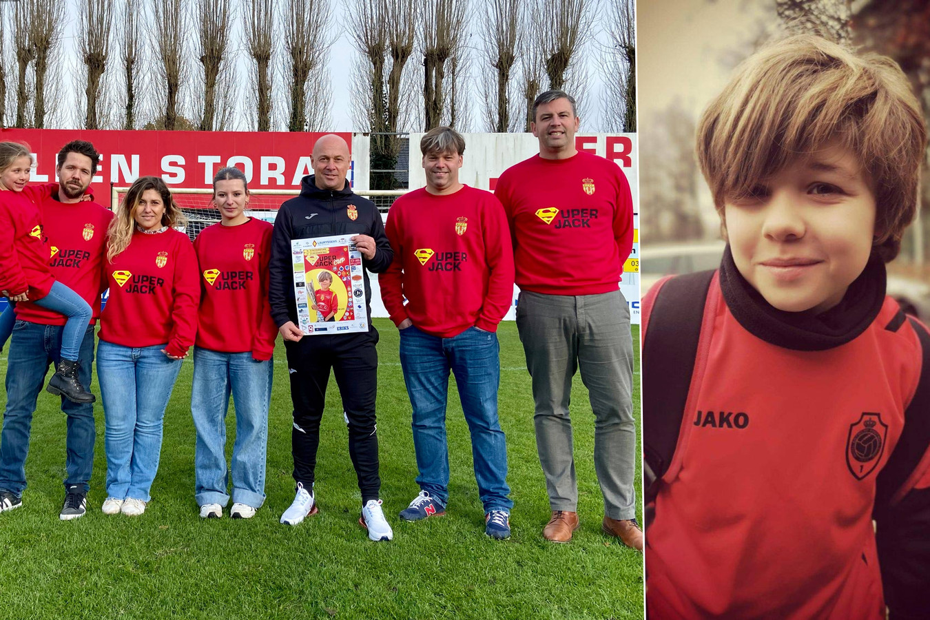 Voetbalclub eert overleden spelertje met ‘Super Jack Cup’: “Van hele ...