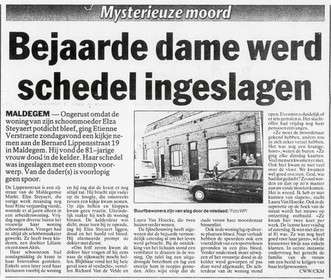 RECONSTRUCTIE. Hoe 'de okselzweer' de oma van zijn echtgenote ...