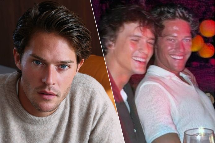 Bloeit er iets moois tussen modellen Cesar Casier (35) en Conrad ...