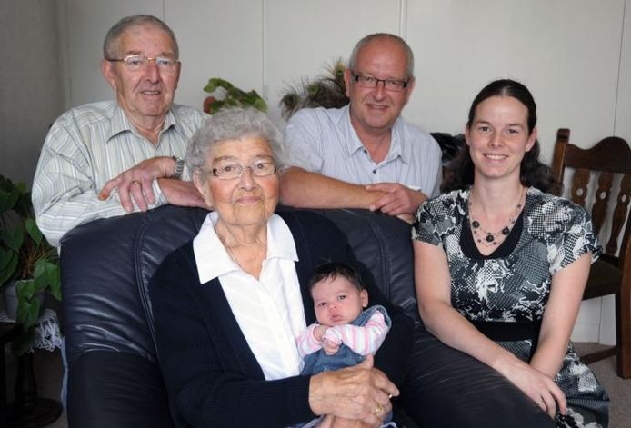 Vijf generaties Riemens voor het eerst samen | Zeeuws-Vlaanderen | pzc.nl