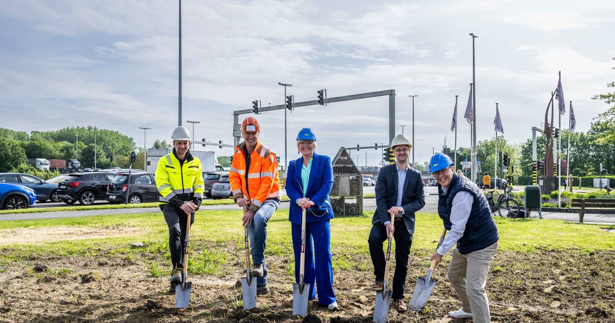Werken aan Mechelse Poort zijn eindelijk écht begonnen: “Fietsbruggen boven kruispunt en ...