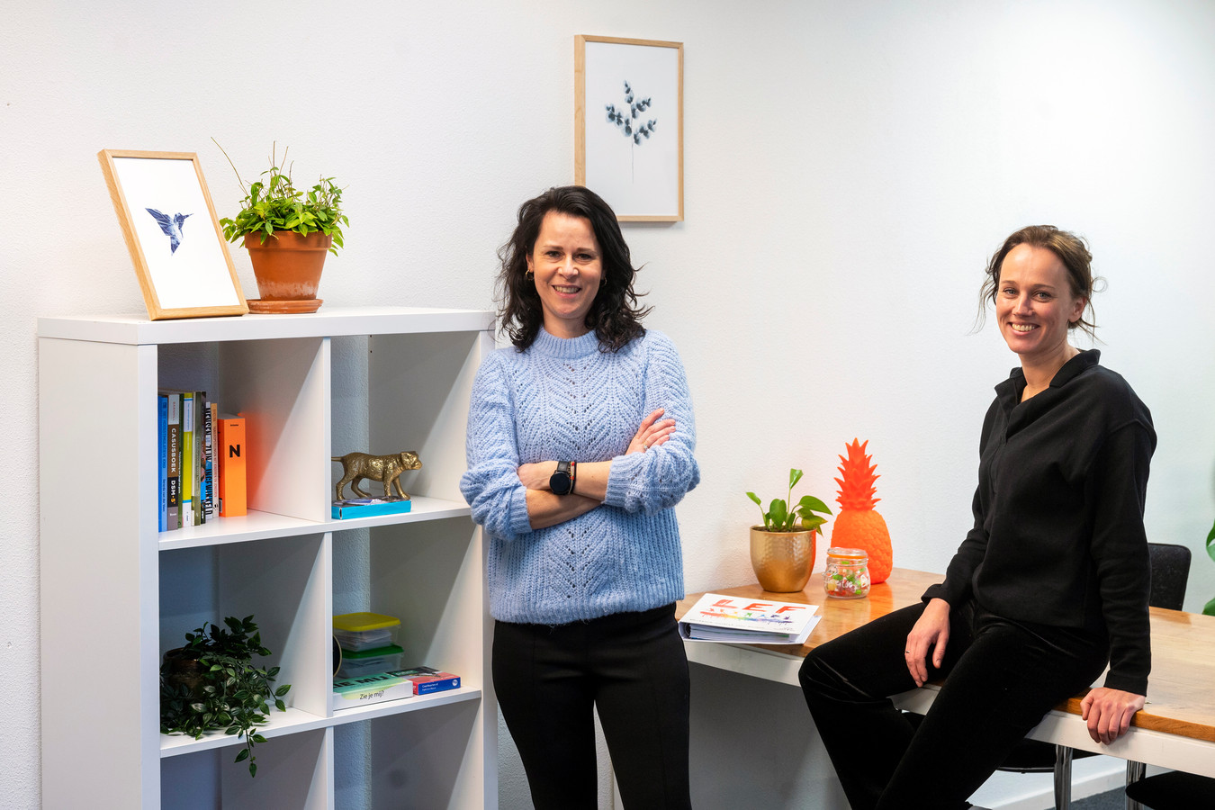 Door corona extra werk aan de winkel voor coaches Iris en Nelle ...