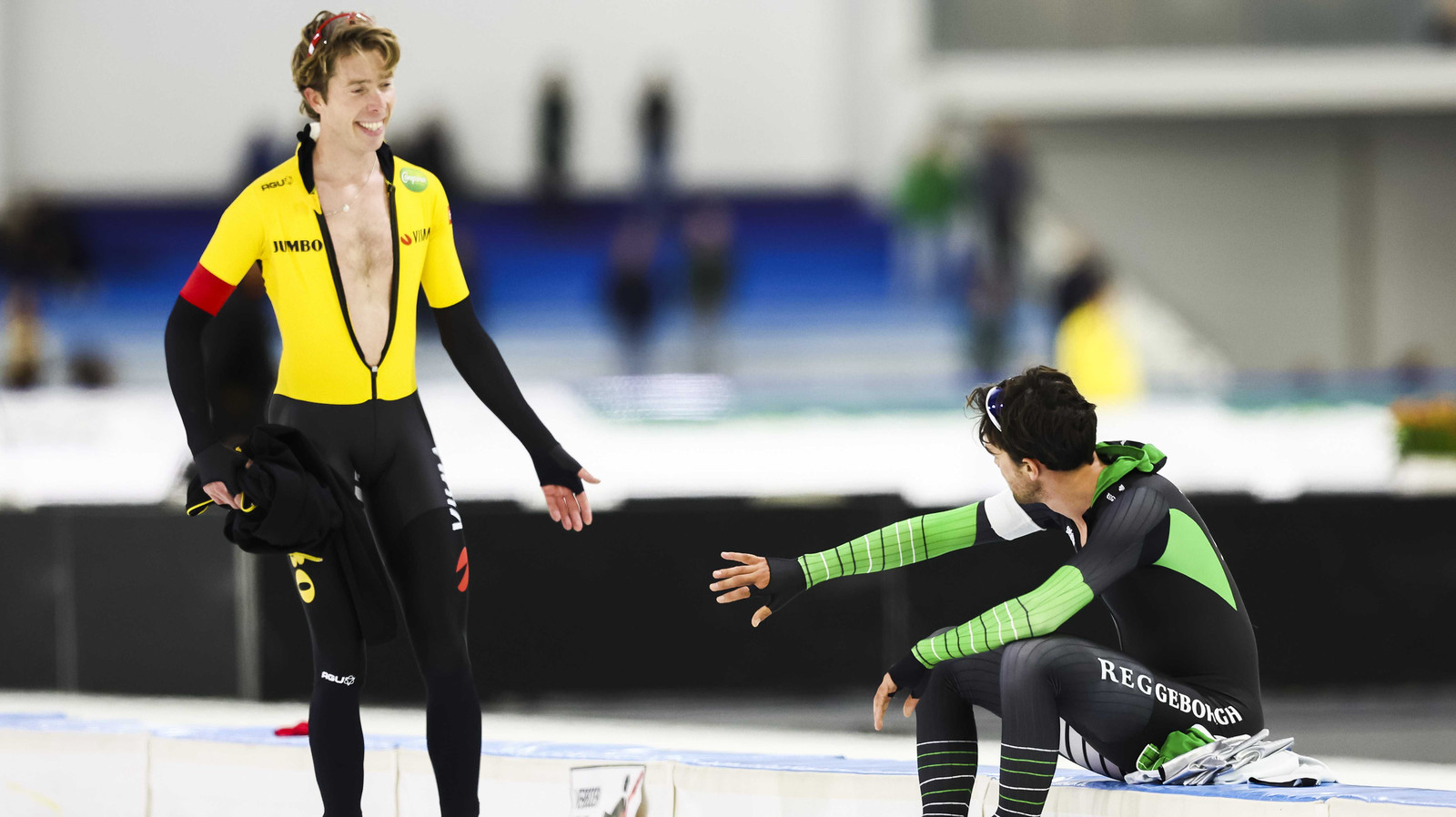 Patrick Roest blijft Jorrit Bergsma twee tienden voor op vijf kilometer ...