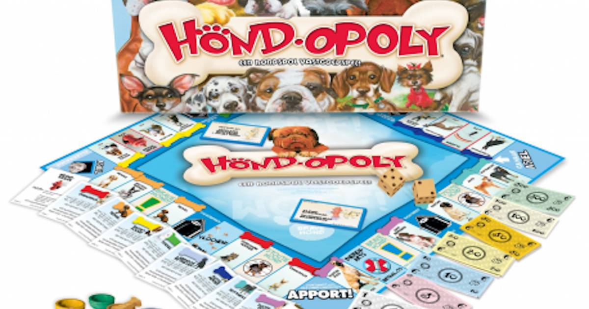 Monopoly bestaat ook voor wie met honden, katten of paarden wil spelen ...