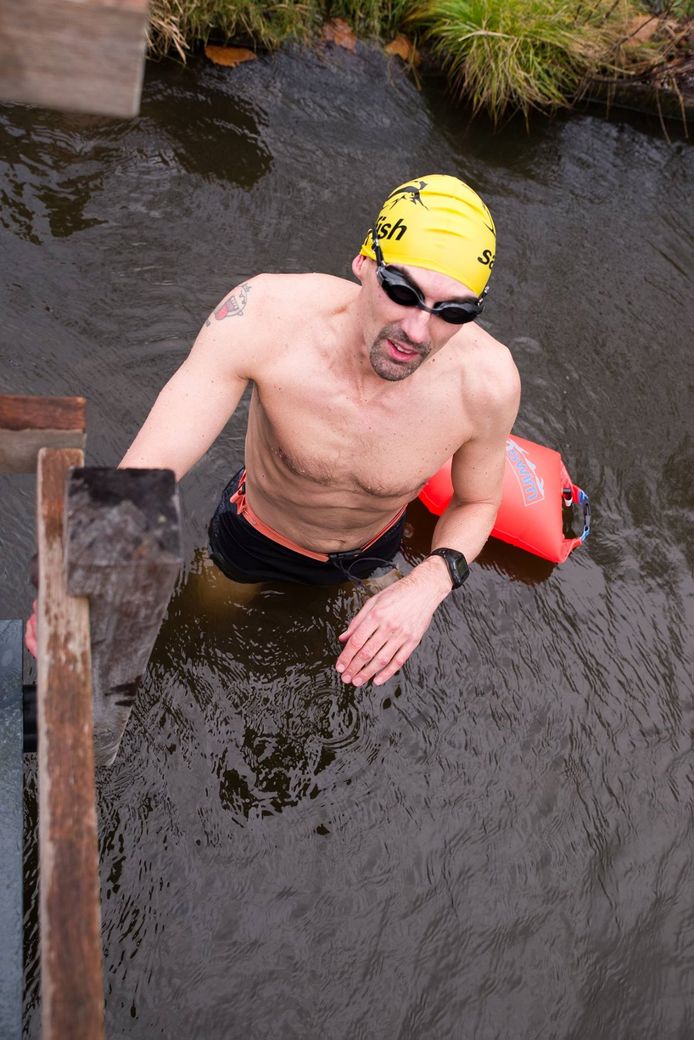 'Elke dag koud douchen voor Ice Swim' | Groene Hart | AD.nl
