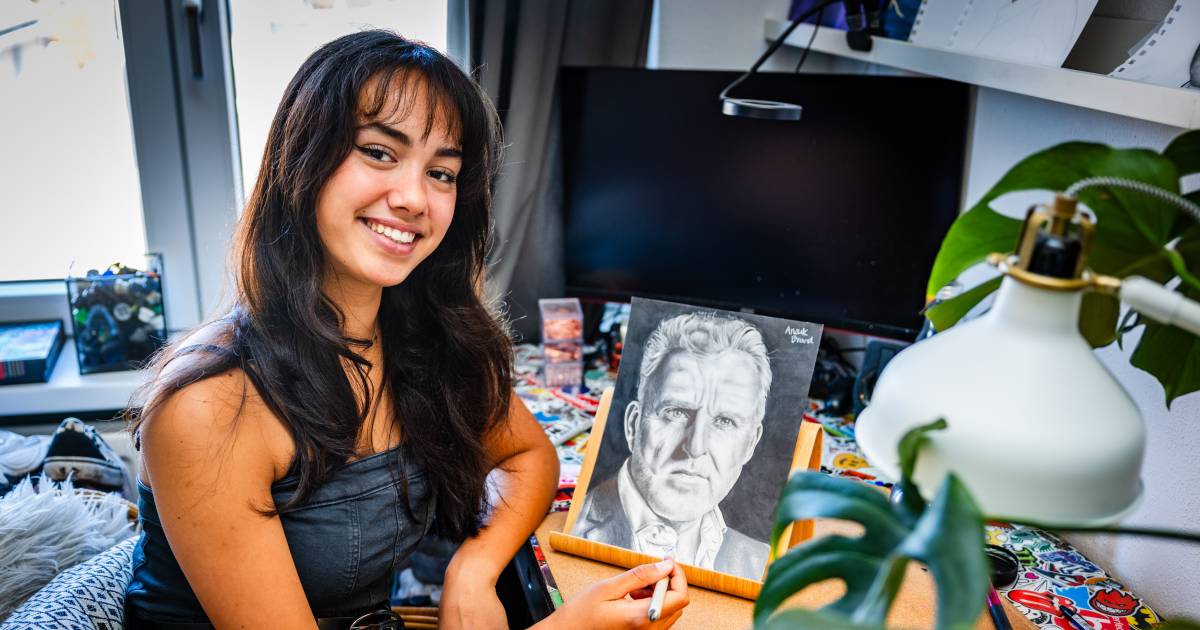 Anouk (18) schildert in mannelijke streetart scene: ‘Te weinig vrouwen ...