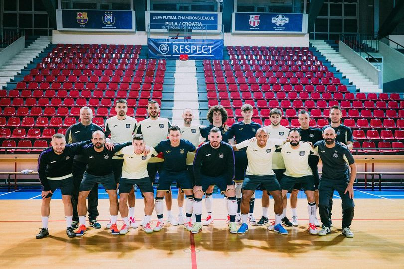 RSCA Futsal hoopt op stunt tegen Europees kampioen Barcelona in Elite ...