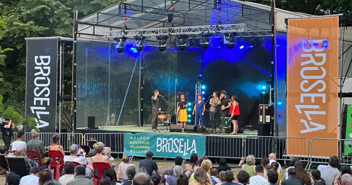 Brosella Festival in Brussel gaat zonder problemen van start ondanks ...