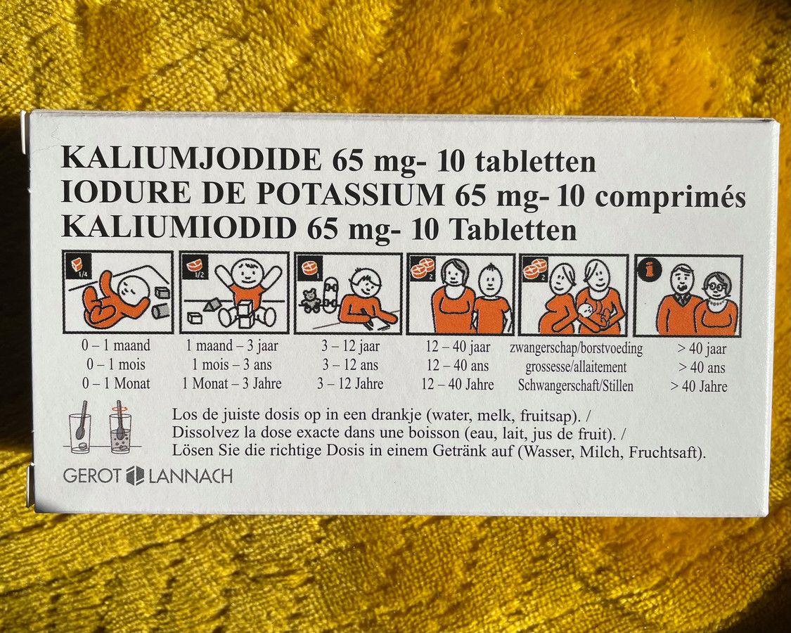 “Jodiumpillen moet je nemen op preciés het juiste moment, niet te vroeg ...