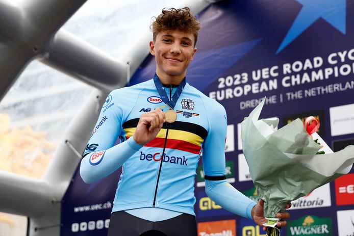 Sente Sentjens pakt brons in EK-tijdrit bij junioren: “Wilde bewijzen ...