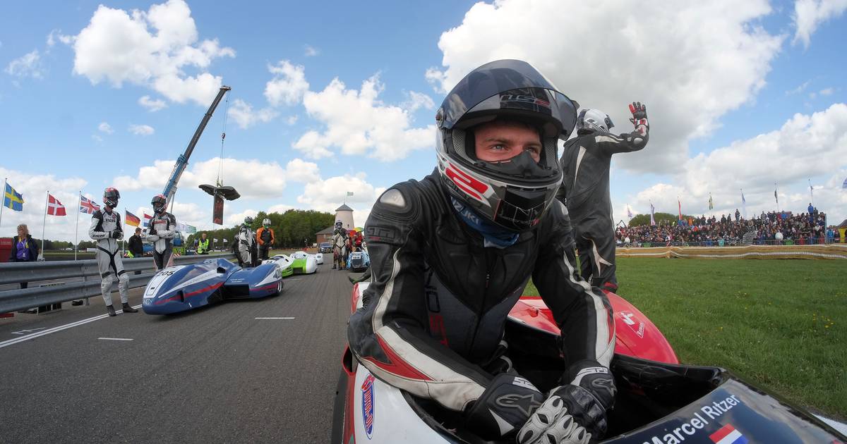 Dodelijke crash tijdens zijspanrace, maar zelden gaat het zo dramatisch ...