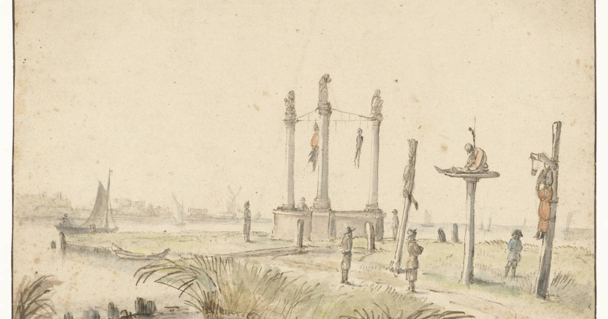 Radbraken en in een vat de Waal in; de schepenbank Zaltbommel strafte ...