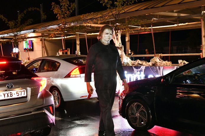 Van horrorclown tot geflipte slager: griezels jagen bezoekers ...