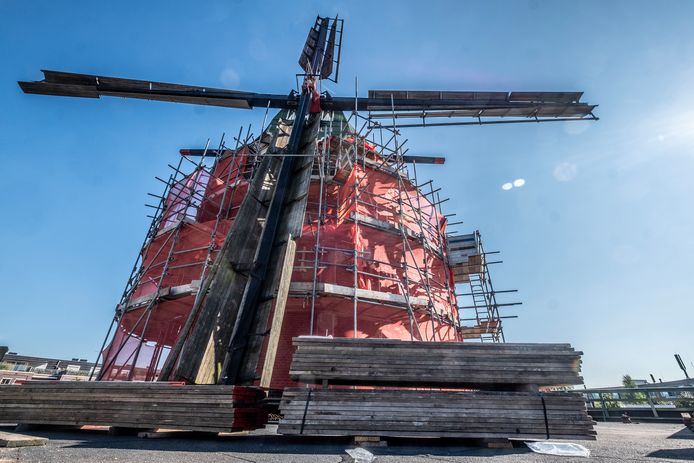 Groesbeeks glorie in de steigers: Na de noodklok is de Zuidmolen terug ...
