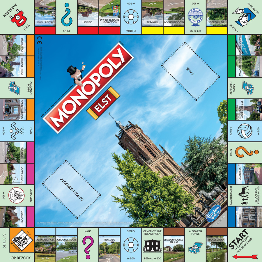 Monopoly kent sinds vandaag zijn Elstse versie | Foto | gelderlander.nl