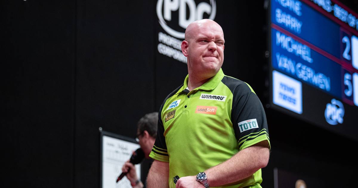 Michael van Gerwen als enige Nederlander naar finaledag German Darts Championship | Darts | AD.nl