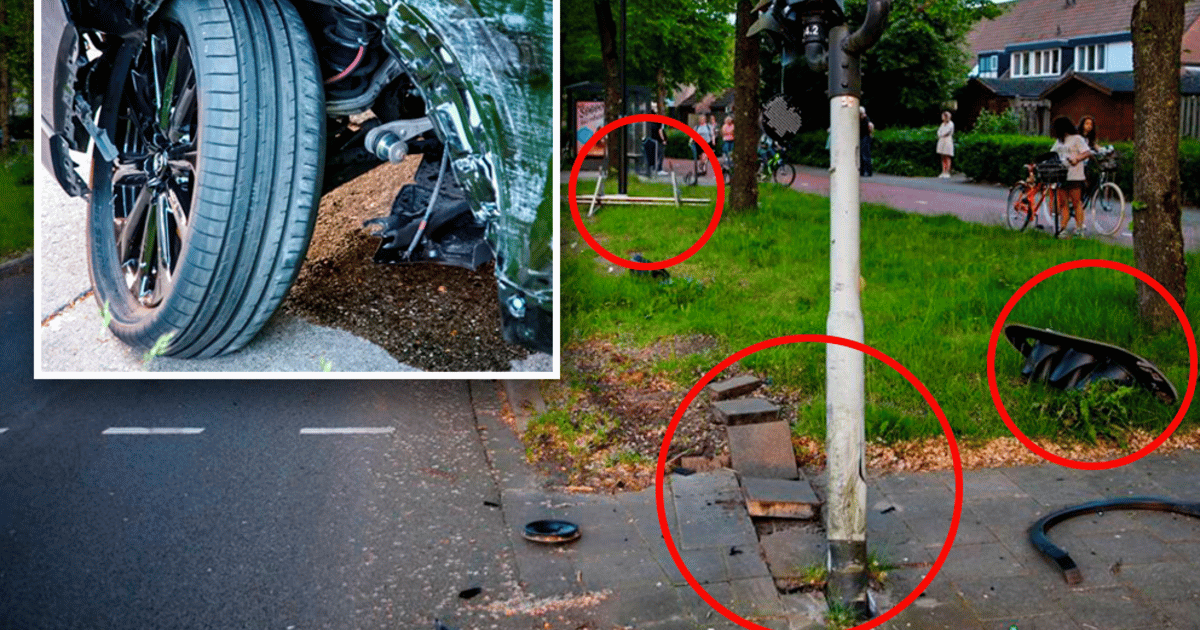 Anne-Marie (77) ziet hoe automobilist ravage aanricht: ‘Verkeerslicht ...